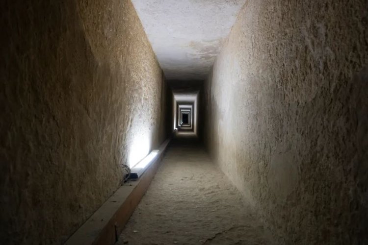 New passage was discovered inside the pyramid of Khufu ...